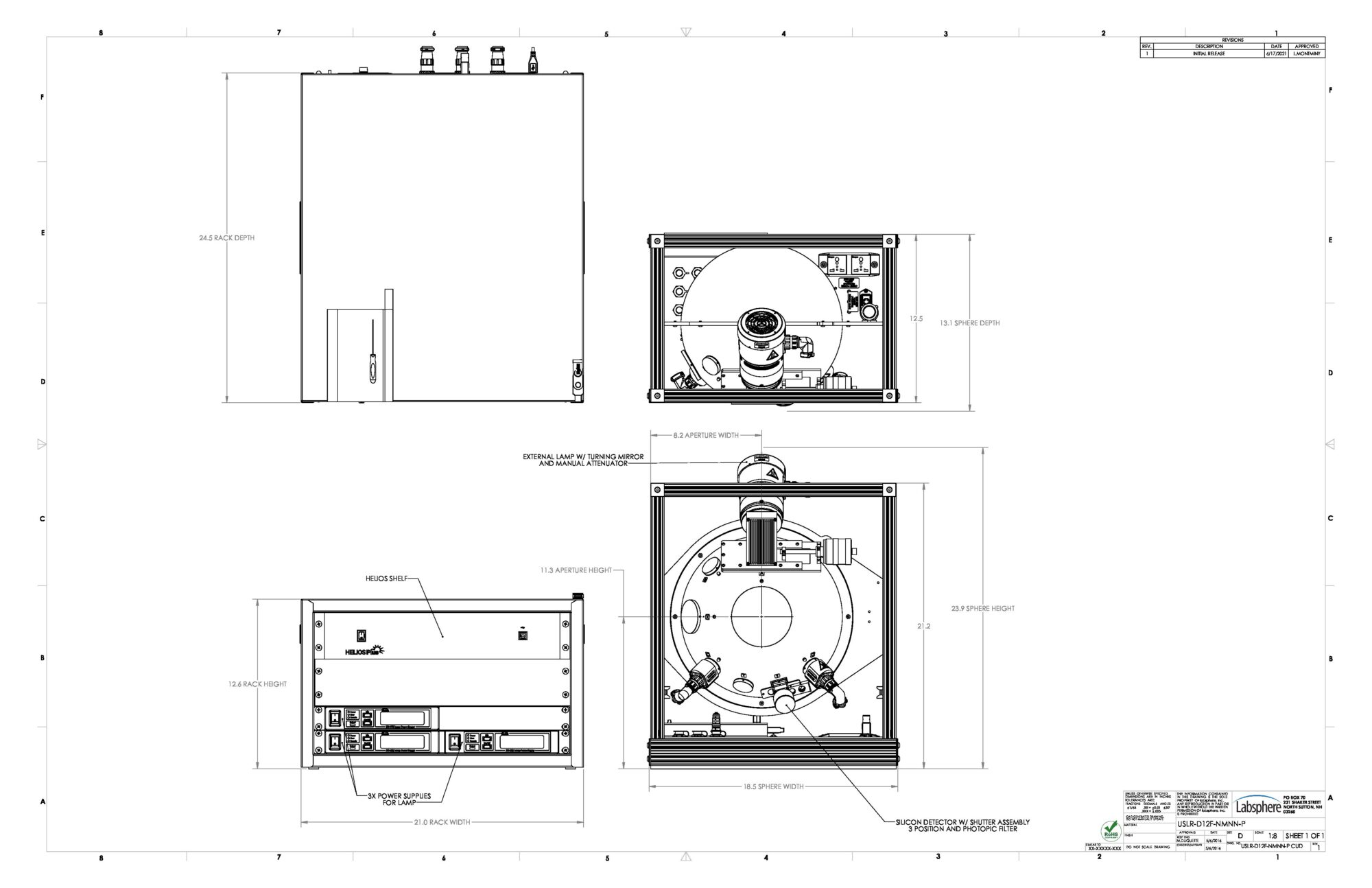 HELIOS® Plus DR High Dynamic Range Systems